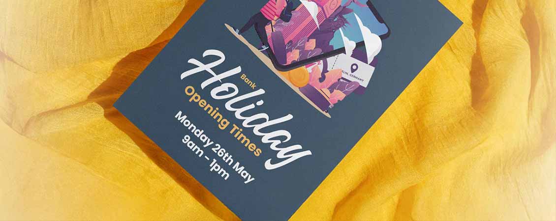 Spring Bank Holiday 2025 Opening & Delivery Times