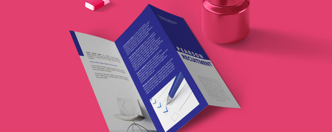 Setting Up Folded Leaflets for Print: A Guide | instantprint