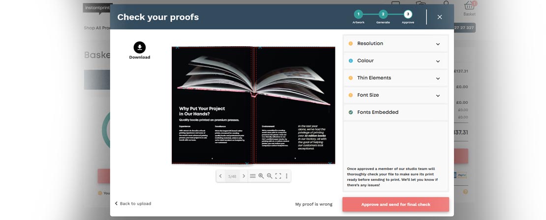 How to Proof your Perfect Bound Books Online | Instantprint
