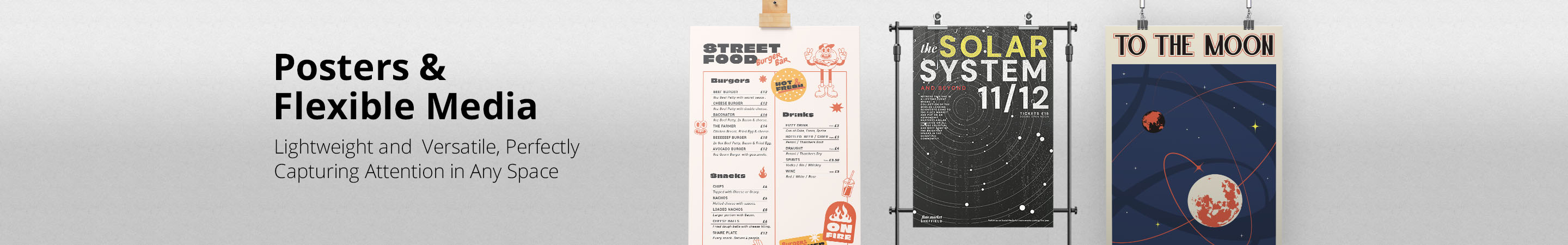 Posters & Flexible Media